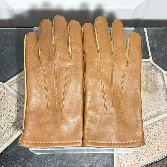 Aris | Accessories | Early 200s Aris Tan Leather Gloves Mens L | Poshmark